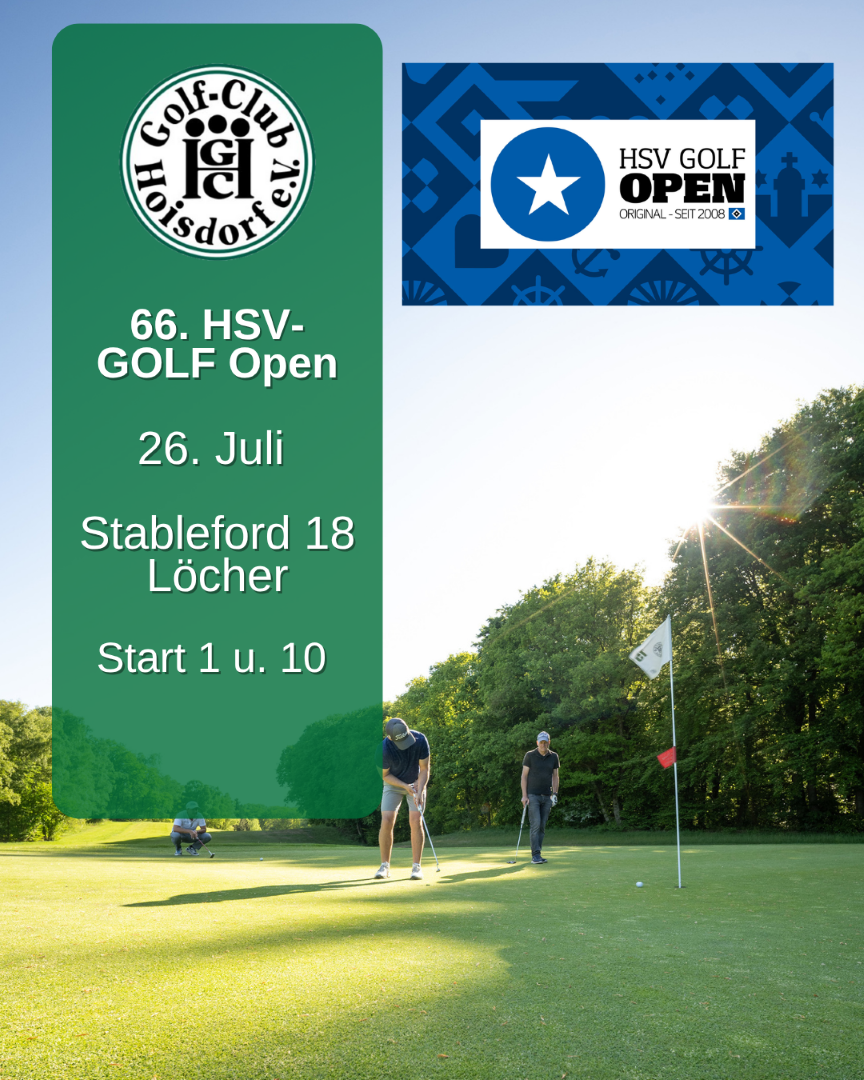 66.HSV-GOLF Open - Golfclub Hoisdorf e.V.